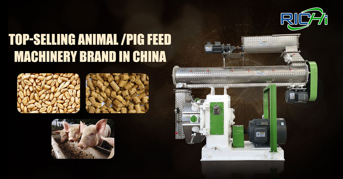 Animal Feed Pellet Machine For Poultry Cattle Sheep Pig Livestock ...
